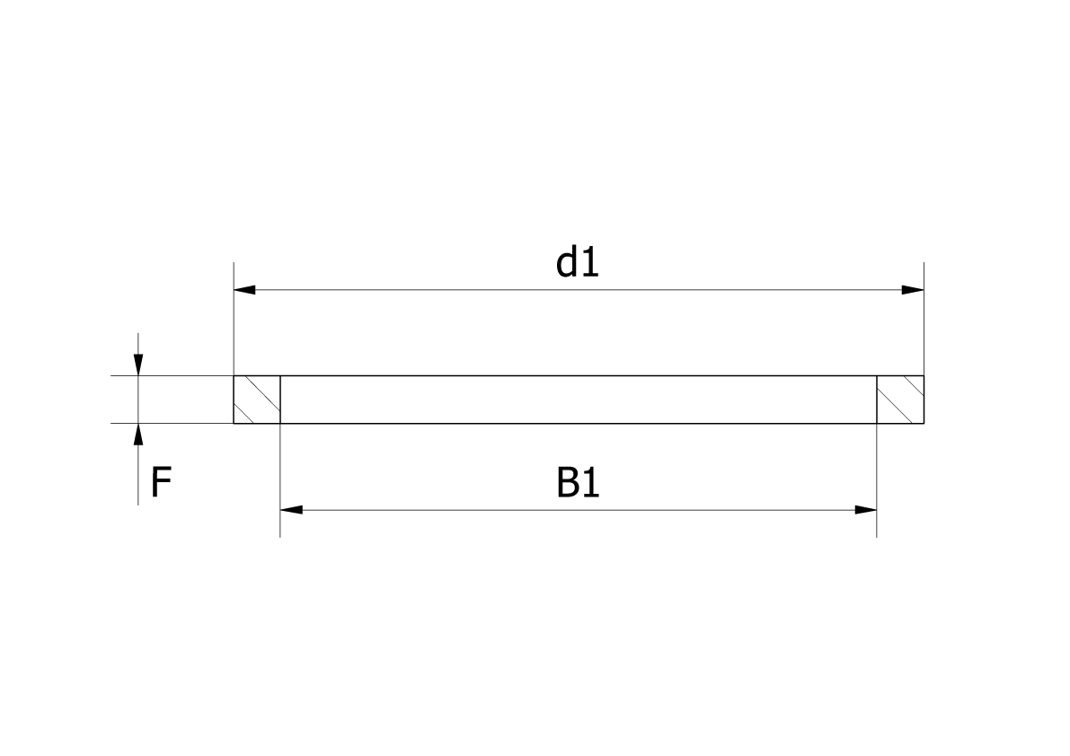 Rustfrit DN350 / 355.6 mm - Welding ring, type 32, 1.4571, EN-1092 Type ...
