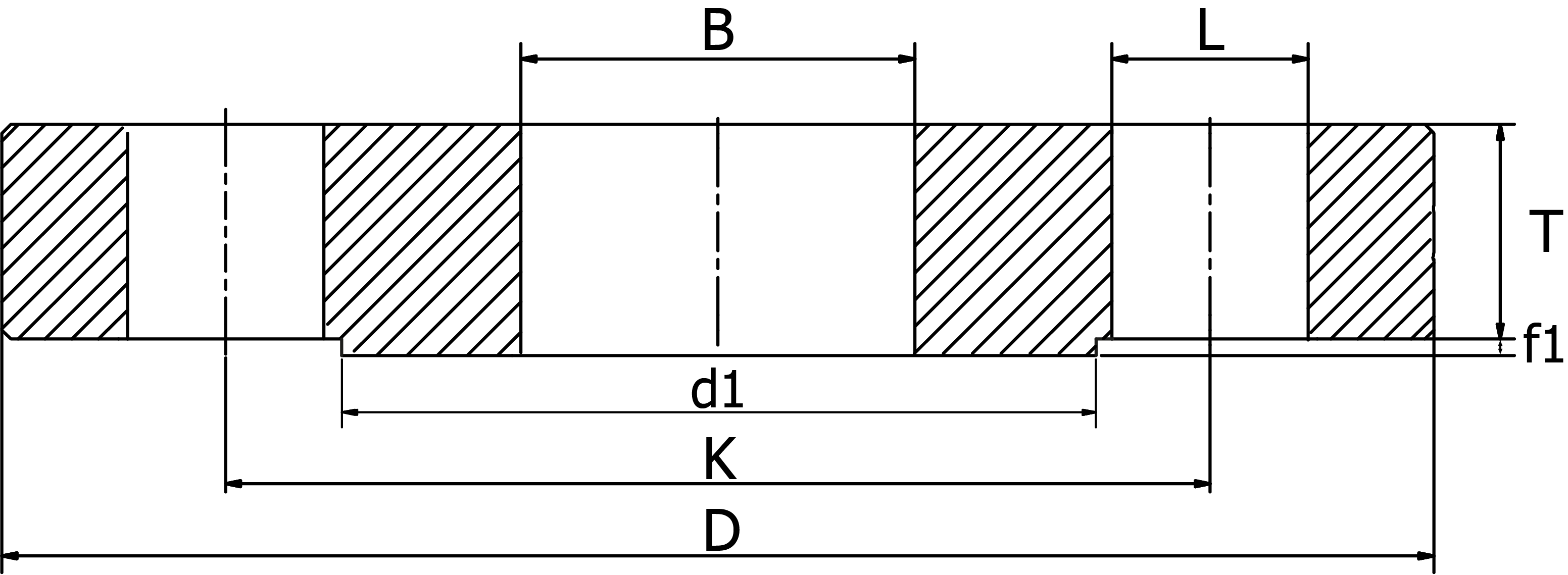 Stainless DN250 / 273.0 mm - Slip on flange, EN, type 01, 1.4301/1.4307 ...