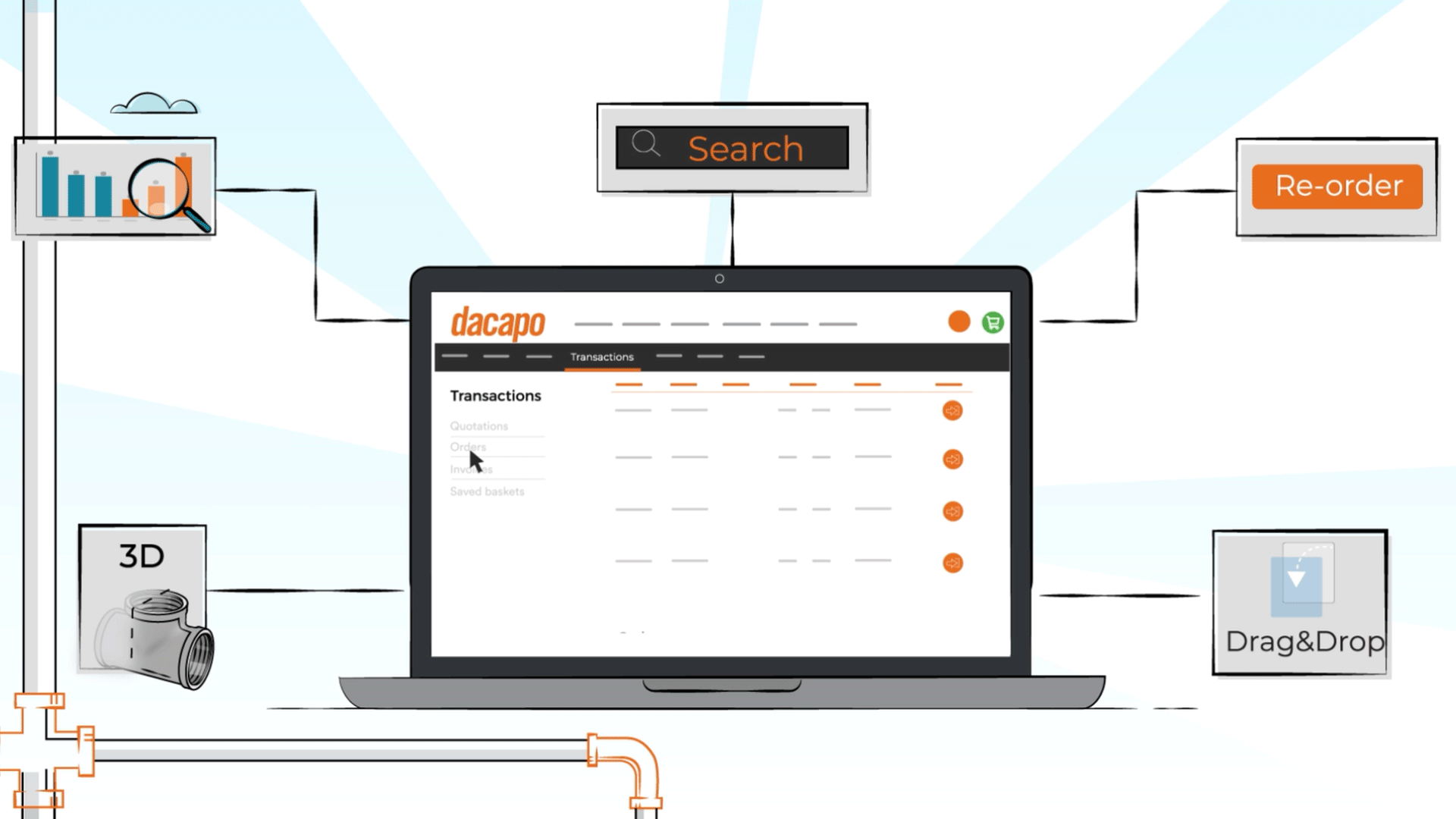 Dacapo Print&Scan | Dacapo Stainless