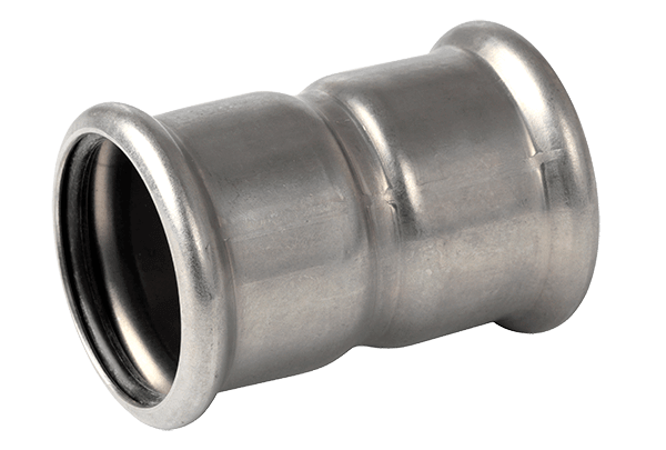 Stainless 108.0 mm - Coupling, 1.4404 | Dacapo Stainless