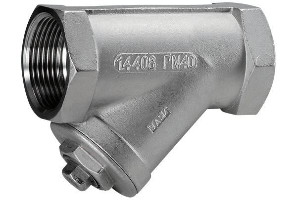 Stainless 3/4" / DN 20 - Strainer, 316, PN50, Y-type fb, DN 20, f/f BSP ...
